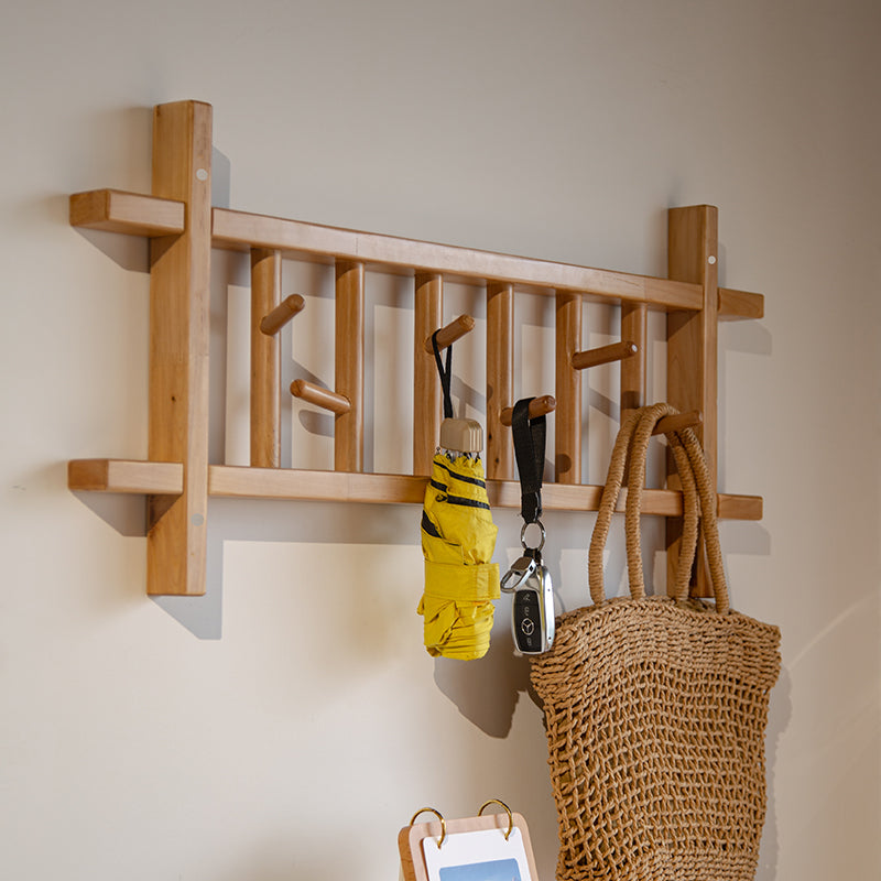 BLAKE WESTIN American Solid Wood Wall Mounted Clothes Rack ...