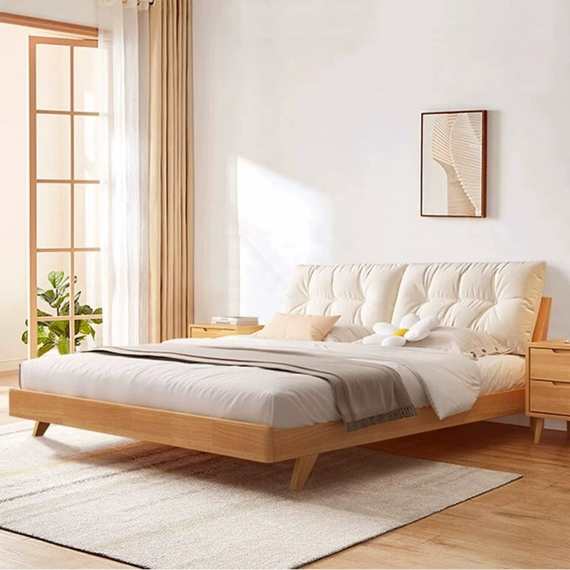 ALEXIS HILTON 3 Size Minimalist Japandi Style American Solid Wood Low ...