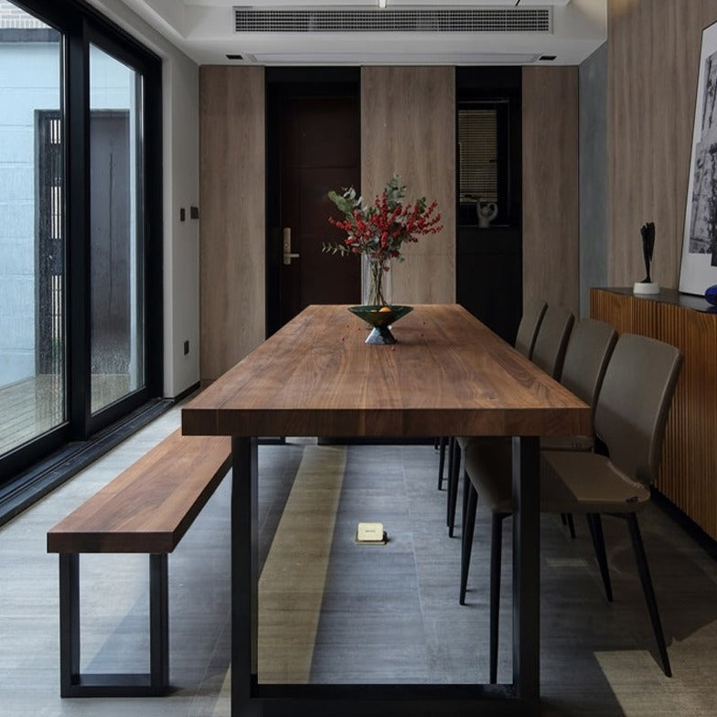 Emelia FLORIDA HILTON Nordic Retro Solid Wood Dining Table Modern ...