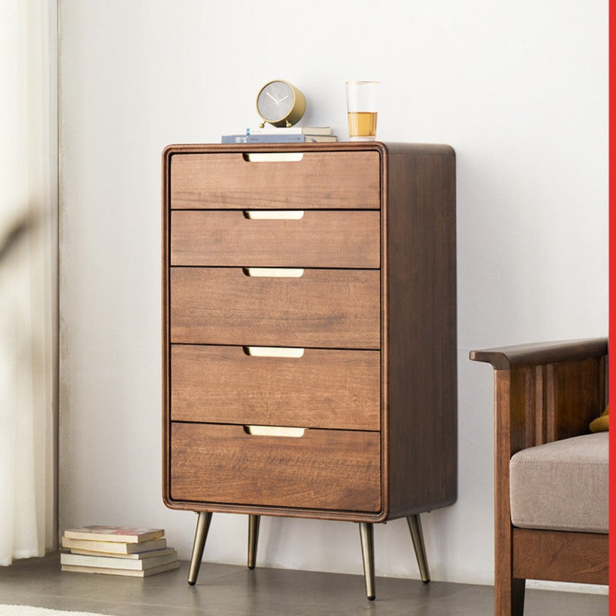 SCARLET Chest of Drawer Nordic All Solid Wood Chest of Drawers ...