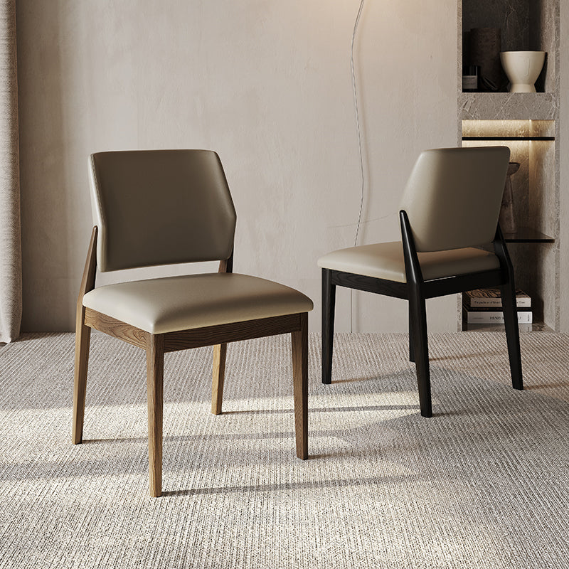 Marilyn Los Angeles Radisson Solid Wood Dining Chair Nordic Desk Chair ...